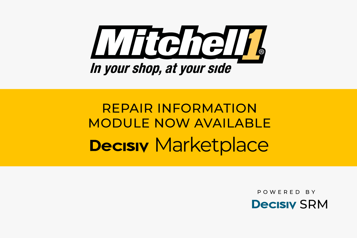 Mitchell 1 Repair Information Software Now Available on the Decisiv ...