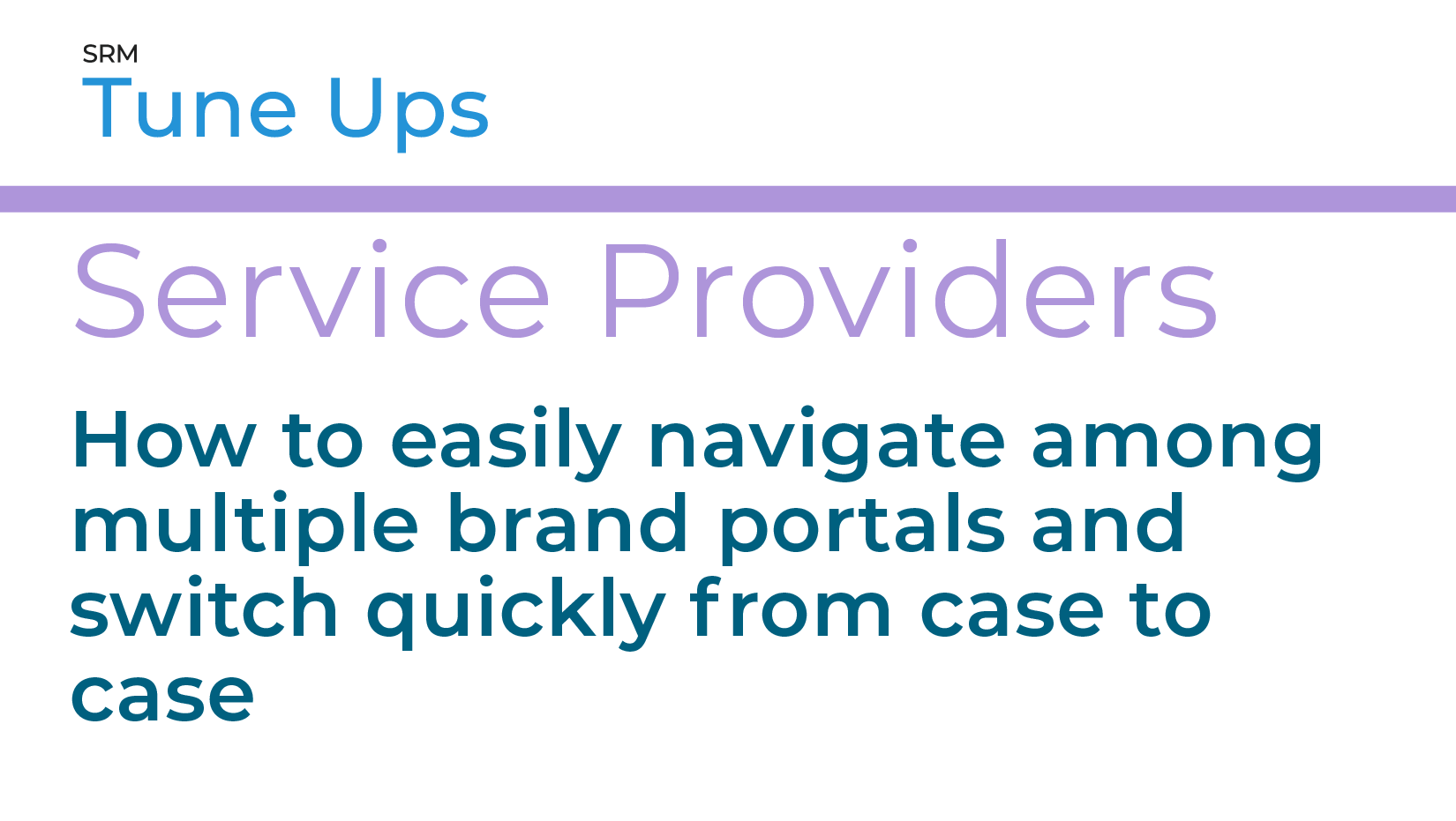 How to easily navigate among multiple brand portals and switch quickly ... How to easily navigate among multiple brand portals and switch quickly ...