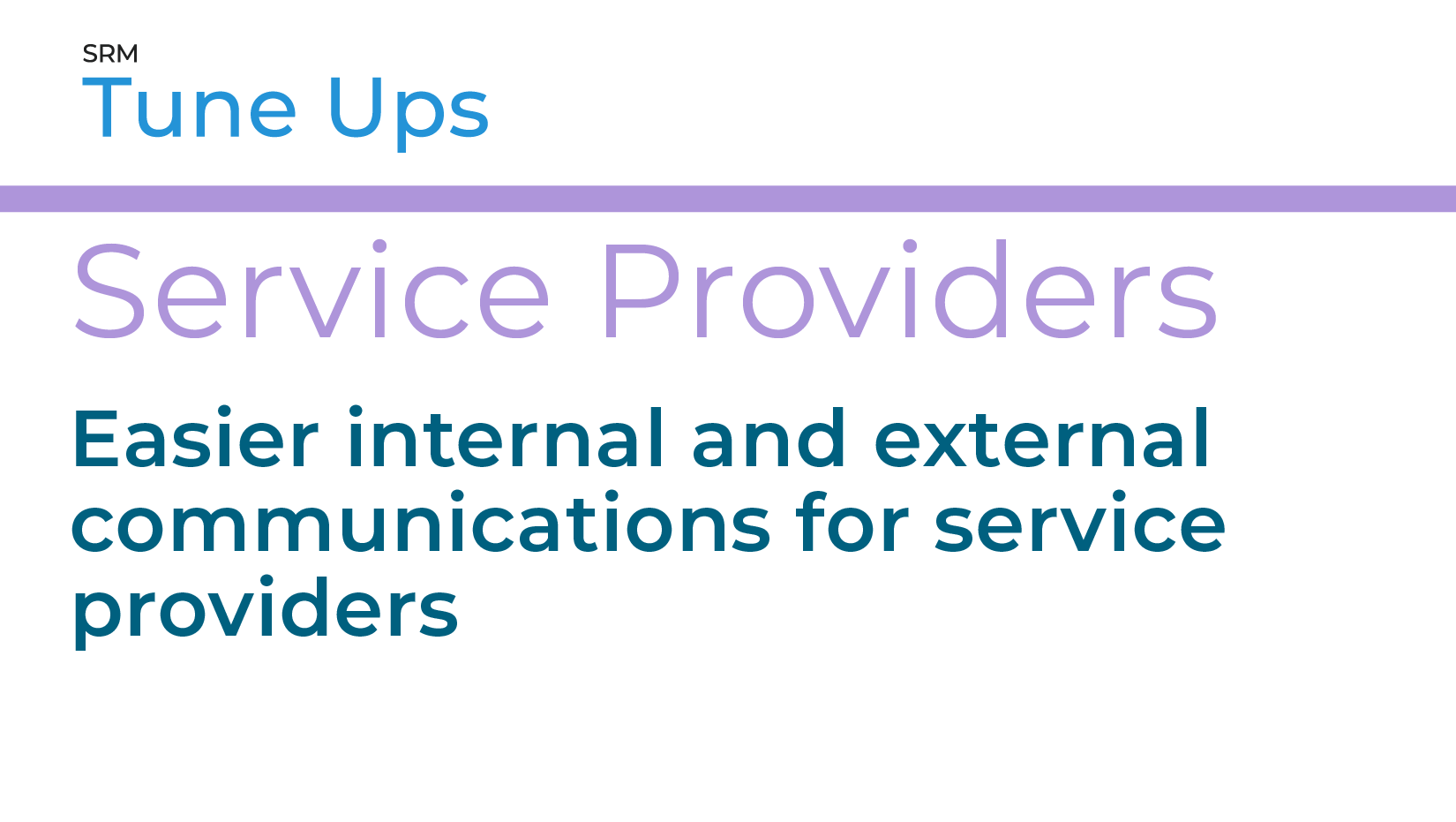 Easier internal and external communications for service providers – Decisiv